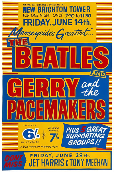 The Beatles - New Brighton Tower - 14th June 1963 – llandudno-emporium.com